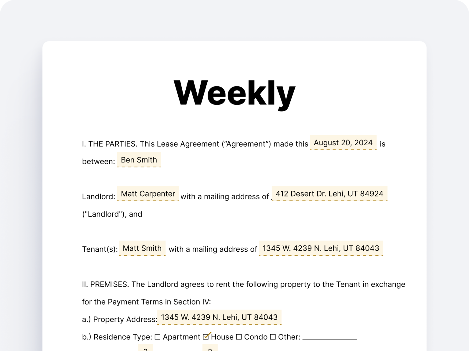 Free Connecticut Lease Agreement Templates (PDF & Word) | RocketRent